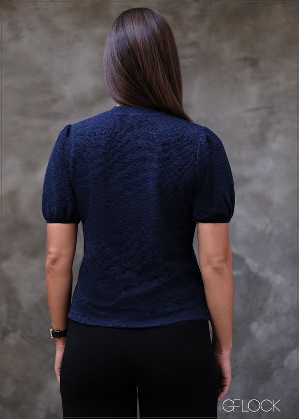 Puff Sleeve Top - 210225 - GFLOCK.LK