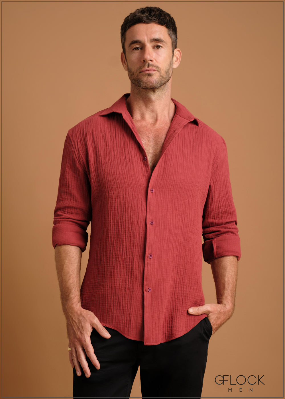 Normal Collar Shirt - 110625 – GFLOCK.LK