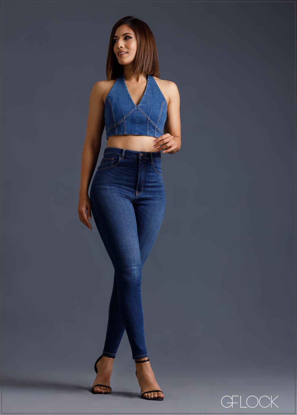 Denim Top - 270124 – GFLOCK.LK