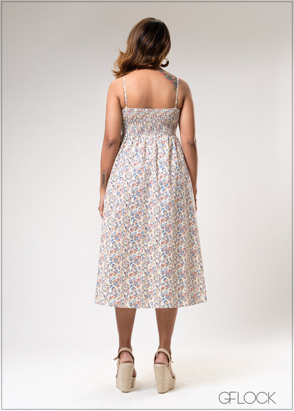 Smoking Detailed Dress - 310725 - GFLOCK.LK